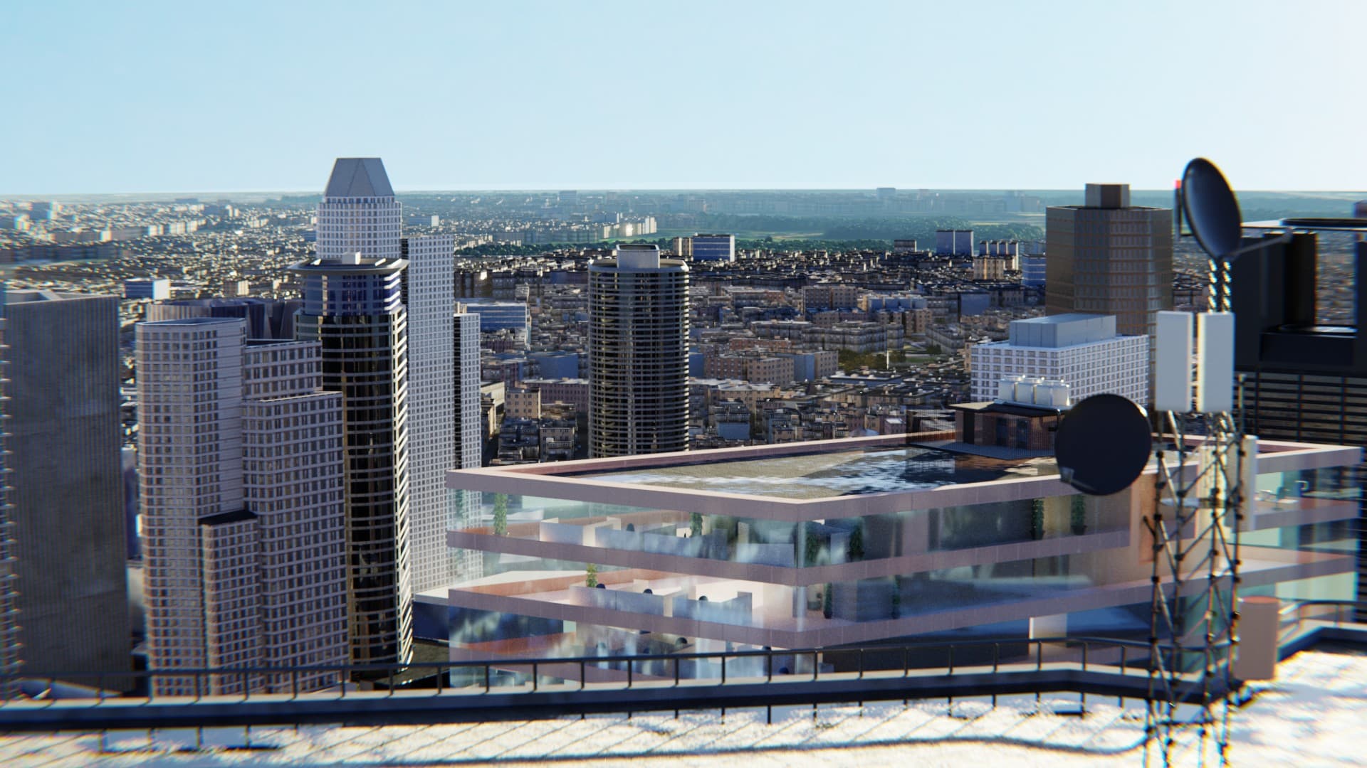 Downtown Houston – NVS Graphics